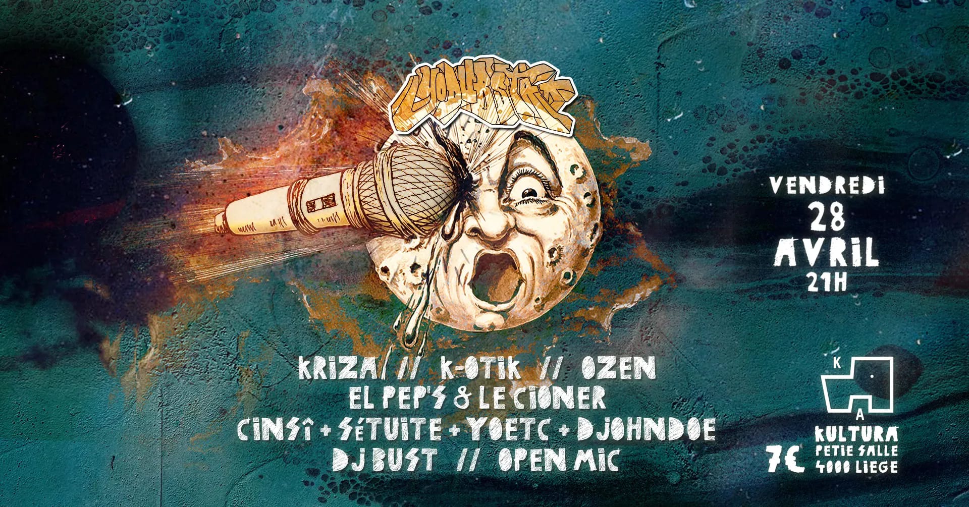 YDB présente: Cinsî & Setuite/ Kriza / K-Otik / Ozen / El Pep's & Le ...